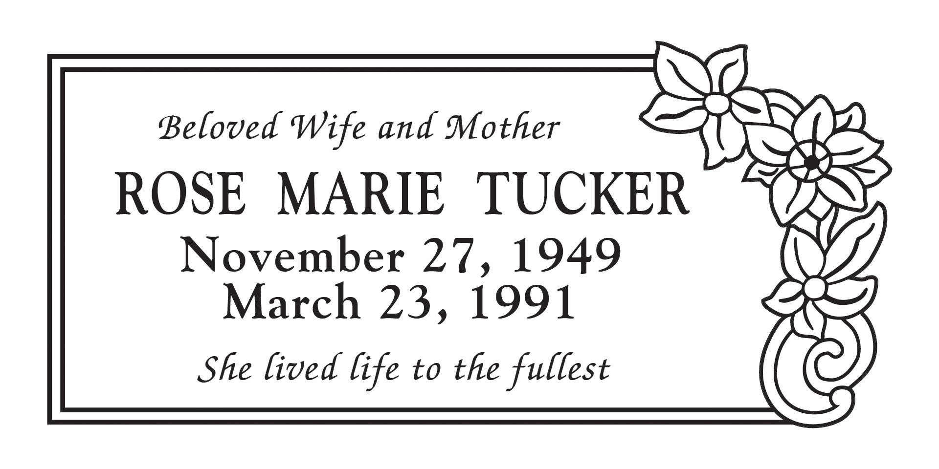 Headstone Design Templates Headstone Mormon Design This Cross 